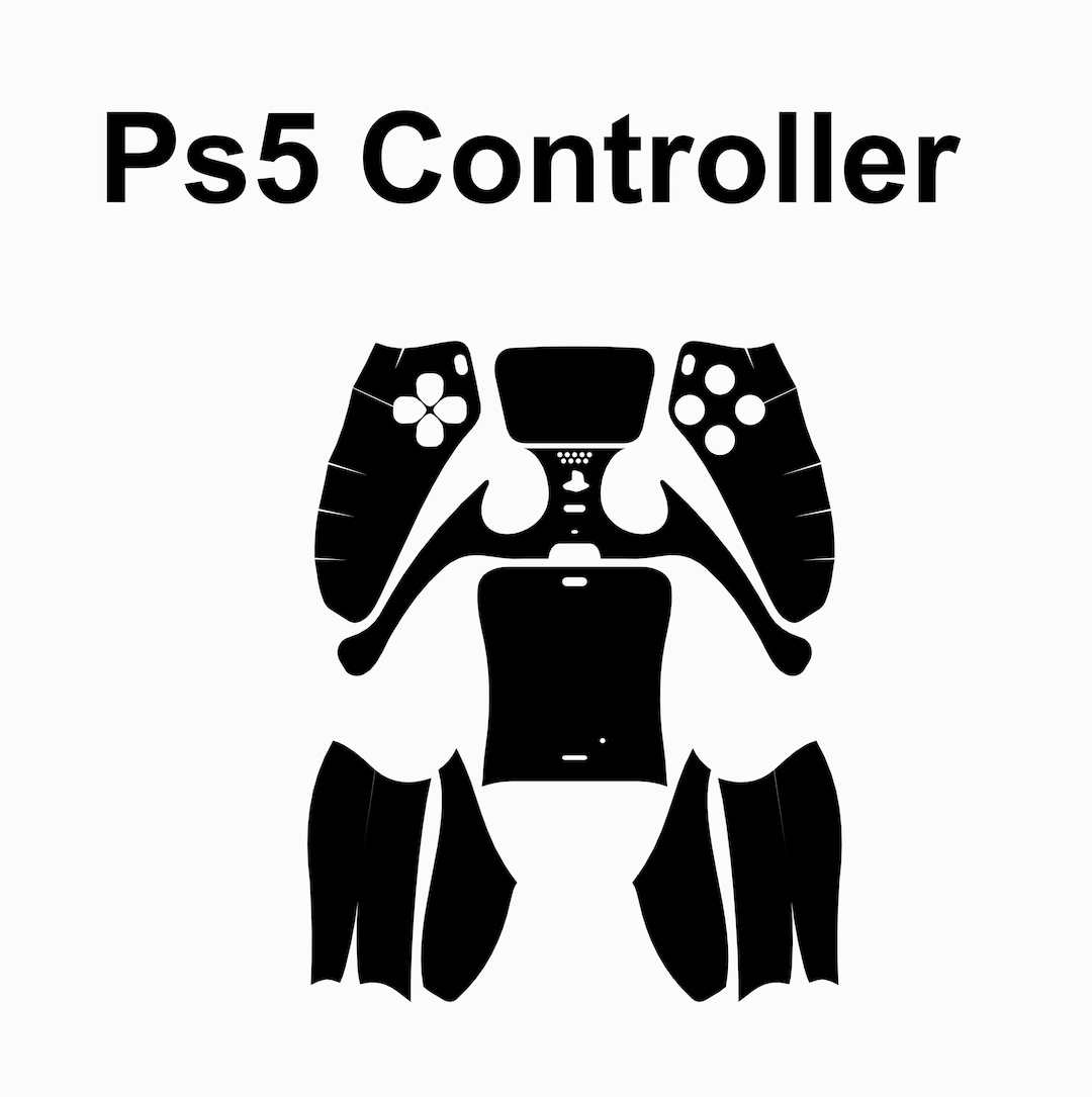 Playstation Bundle Cut Files SVG Vector Template for PS5, PS4, PS3 ...