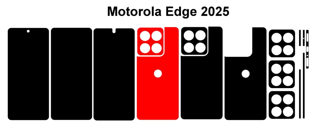 Motorola Edge 2025 Gen 6 Cut File | SVG DXF Template | Cricut ...
