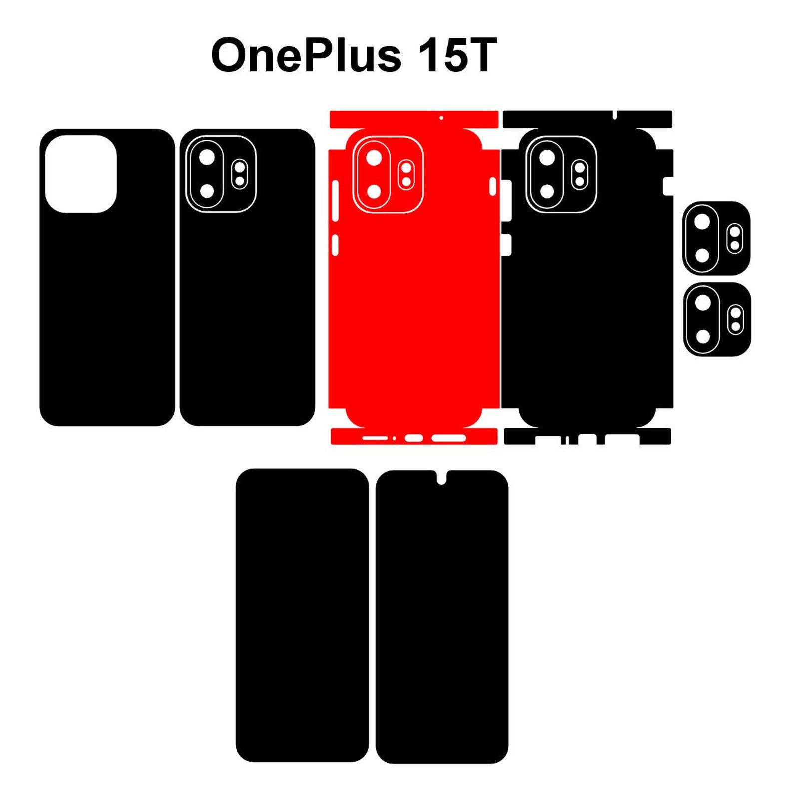 Oneplus 15t Skin Vector Template Cut Files Svg Dxf Png - Etsy Canada