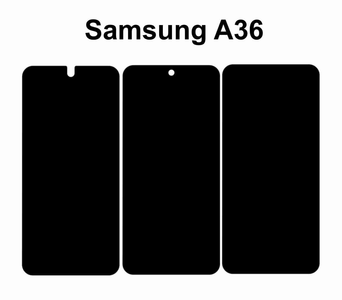 Samsung Galaxy A36 5G Skin Template: Vector Files & Die Cut Layout - Etsy