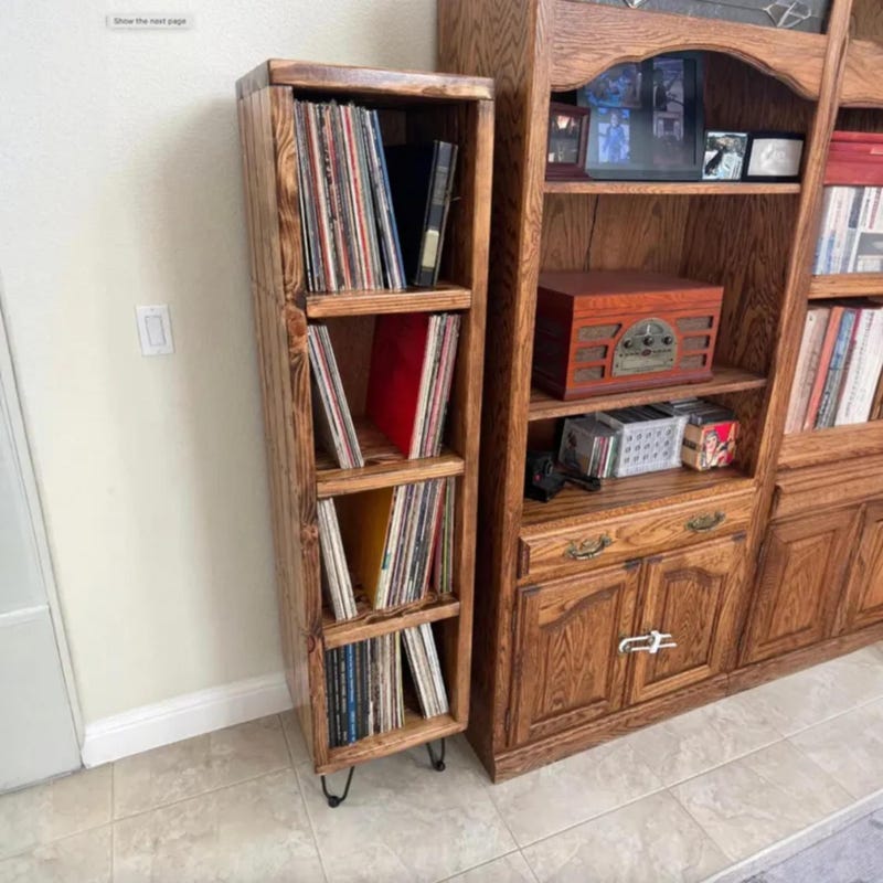 Vertical Vinyl Storage - Etsy