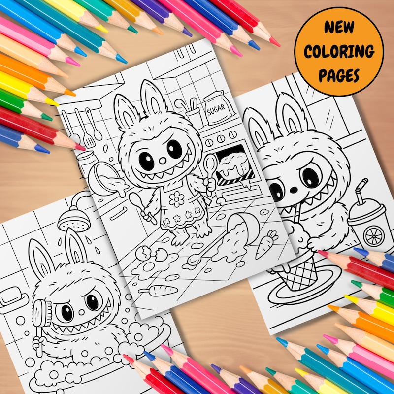 Labubu Box Print - Etsy