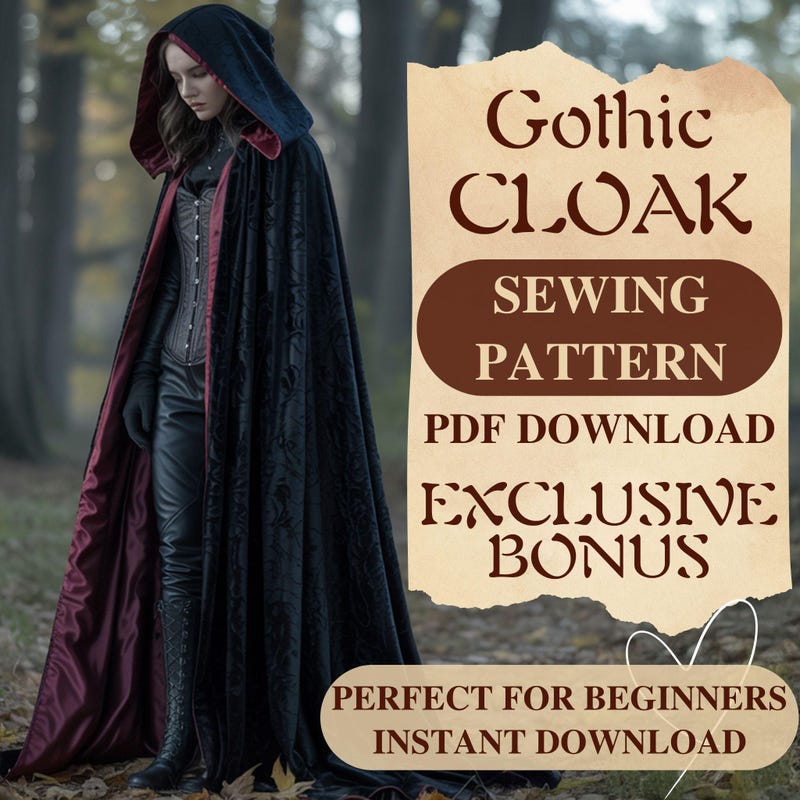 Gothic Sewing Patterns Man - Etsy