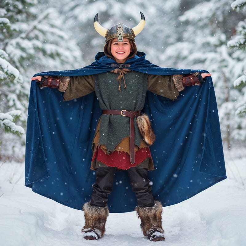 Kids Viking Boy Costume - Etsy UK