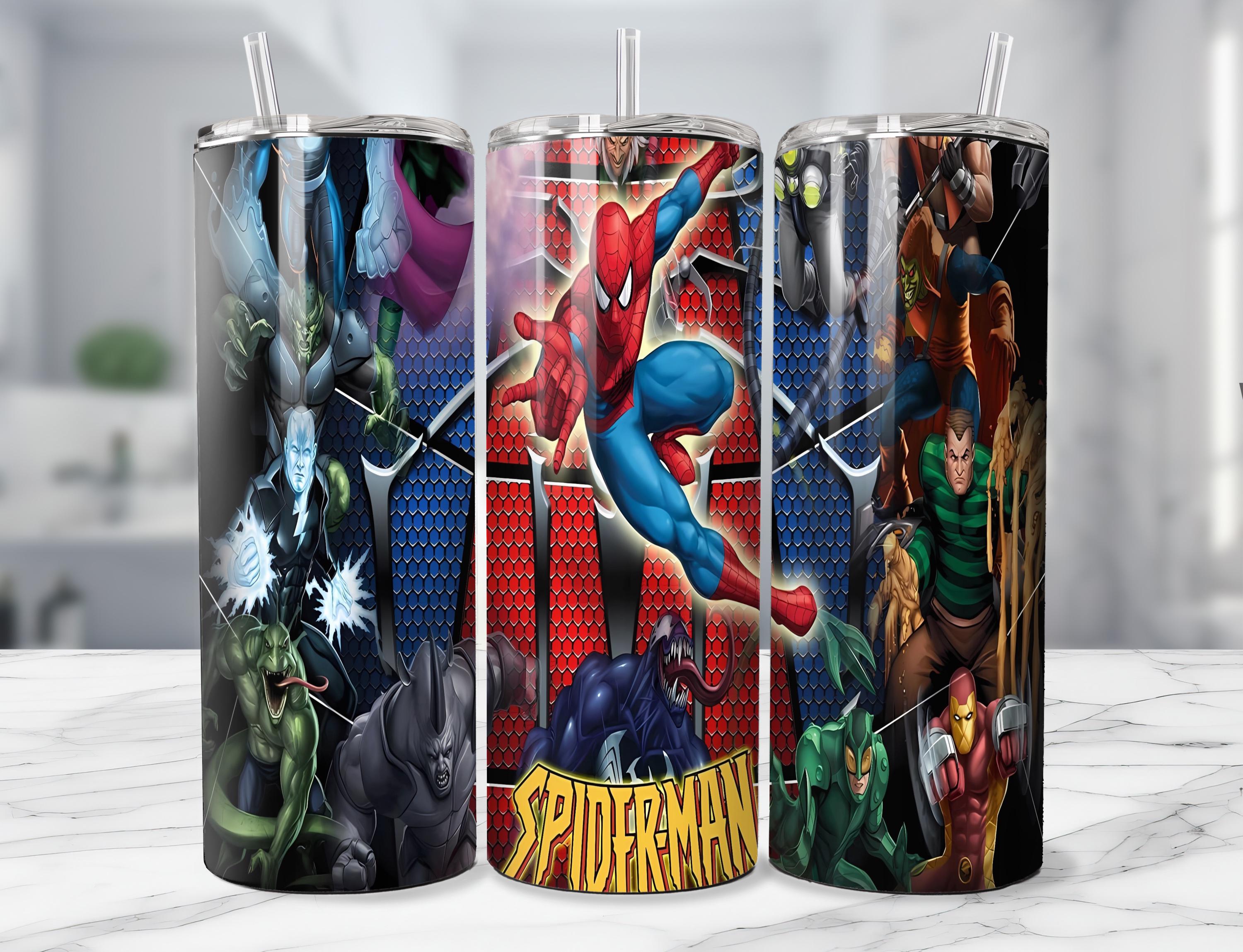 Superhero Tumbler Wrap Bundle: Game & Movie Characters (digital ...