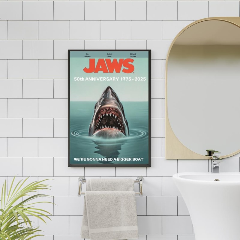 Jaws Poster - Etsy