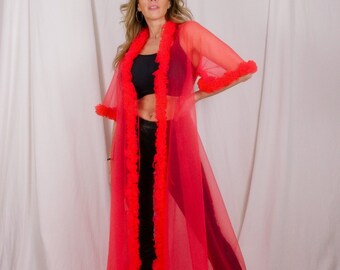 Hot Pink Duster - Etsy