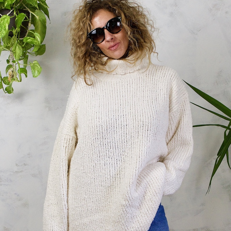 Slouchy Sweater - Etsy