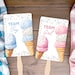 Ice Cream Gender Reveal Voting Cards: Team Boy or Girl (printable ...