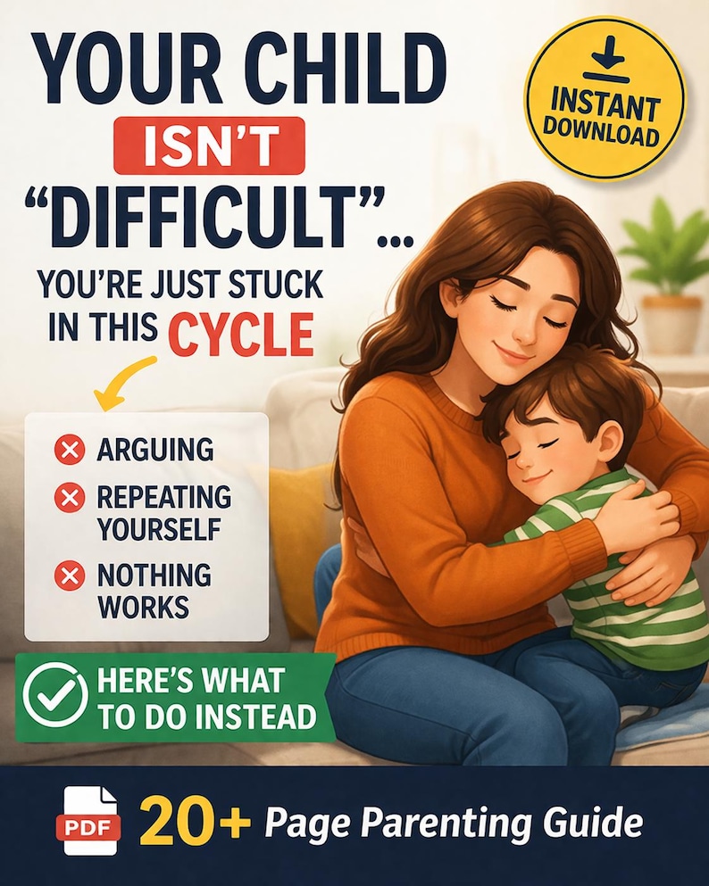Stop Power Struggles, Get Child to Listen Parenting Guide PDF (20+ Page ...