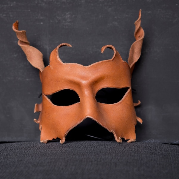 Leather Beast Mask - Etsy