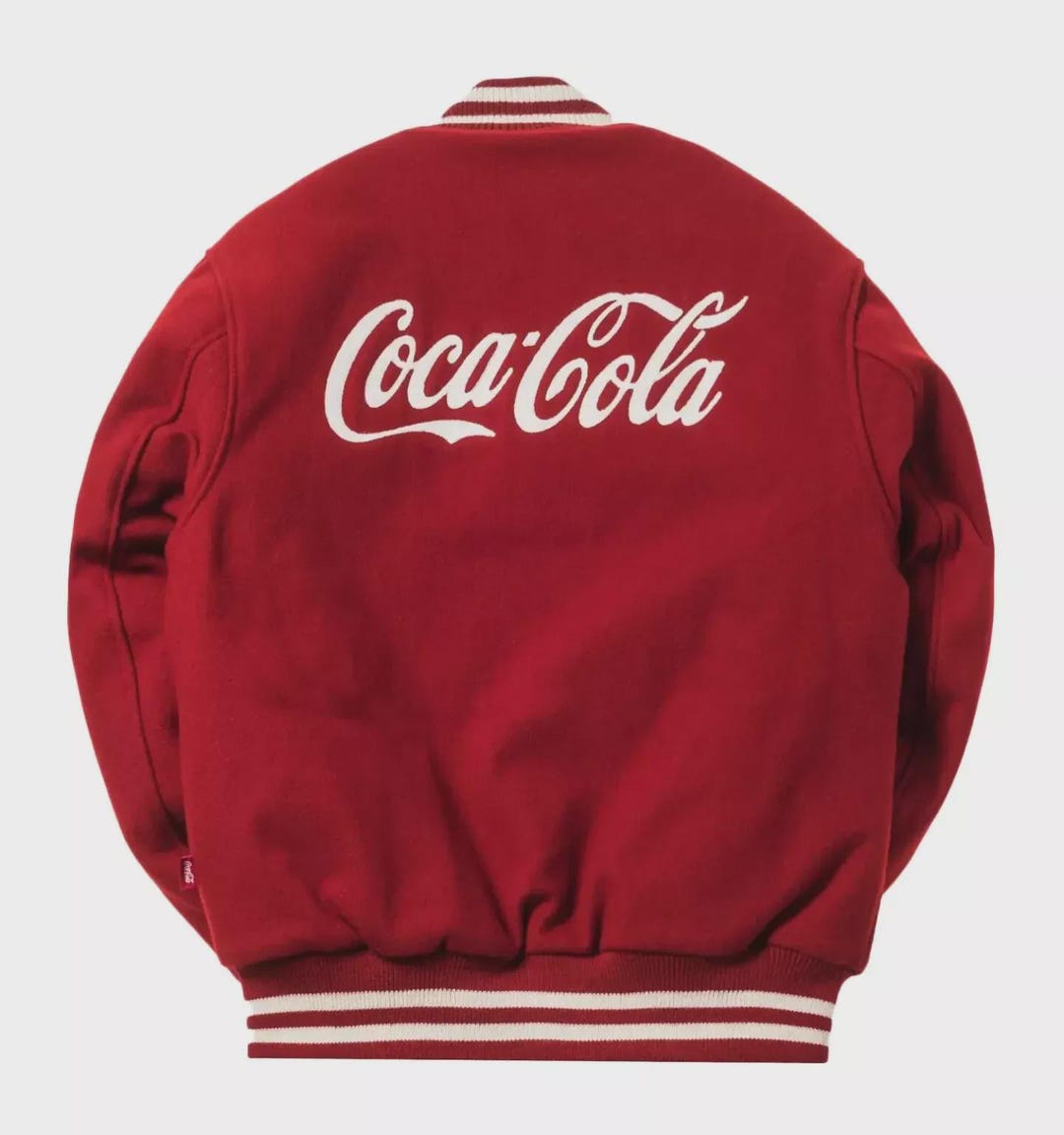 Coca-cola All Red Wool Bomber Vintage Varsity Jacket Men's - Etsy