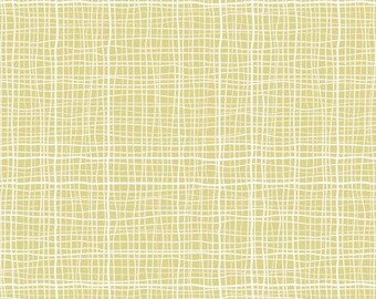 Treasure Map Crosshatch Green by Lesley Grainger for Riley | Etsy