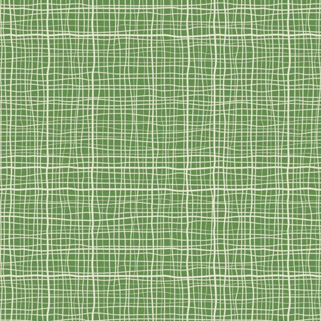 Treasure Map Crosshatch Green by Lesley Grainger for Riley Blake, 1/2 ...