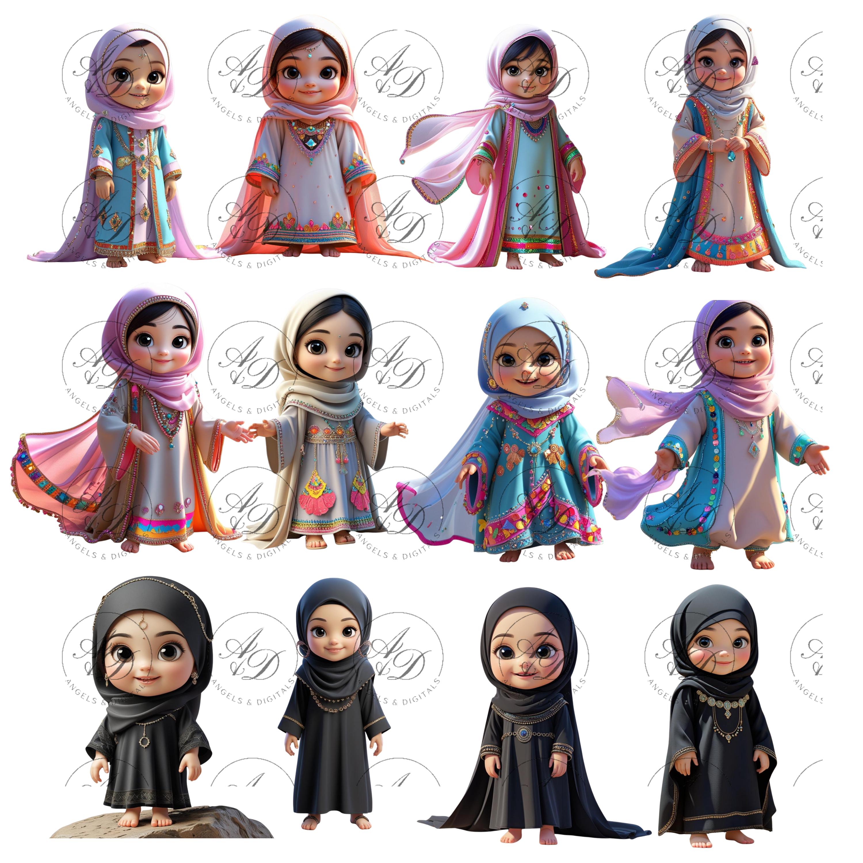 Saudi Arabia Children PNG Arabian Kids Clipart Cultural Boys & Girls ...