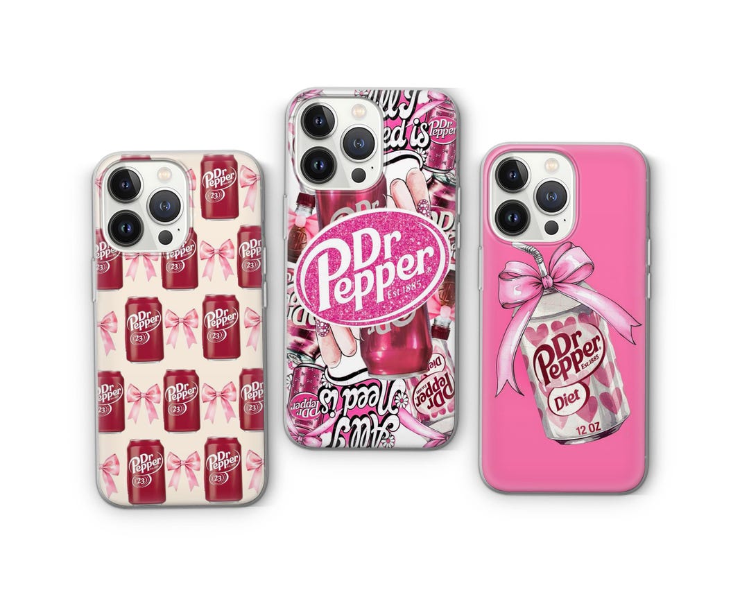 Dr Pepper Phone Case | Trendy Soda Aesthetic Cover for Iphone, Pixel ...