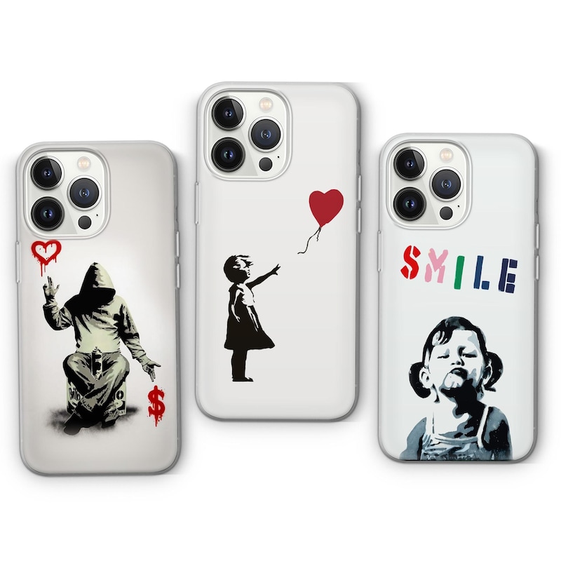 iPhone 17 Pro Case Banksy - Etsy