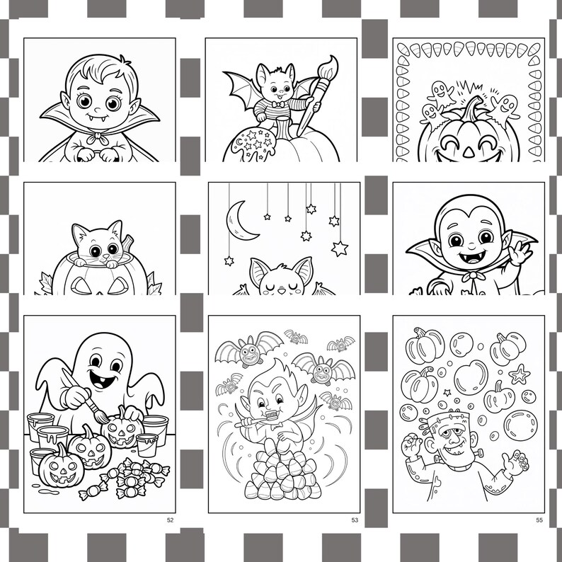 Halloween Coloring Pages | 116 Printable Sheets | Ghosts, Pumpkins ...