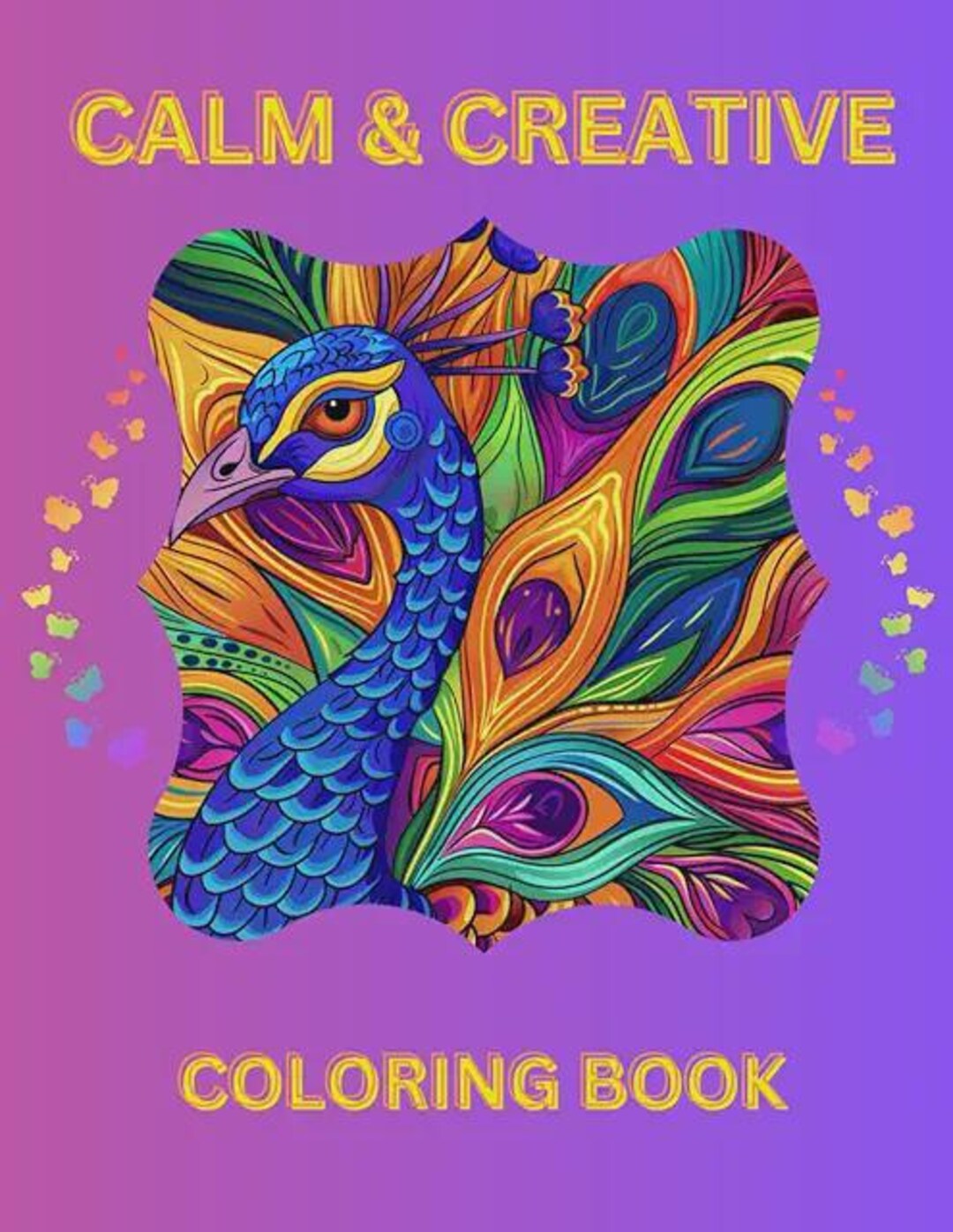 Calm and Creative Coloring Book for Adults and Seniors | Printable ...