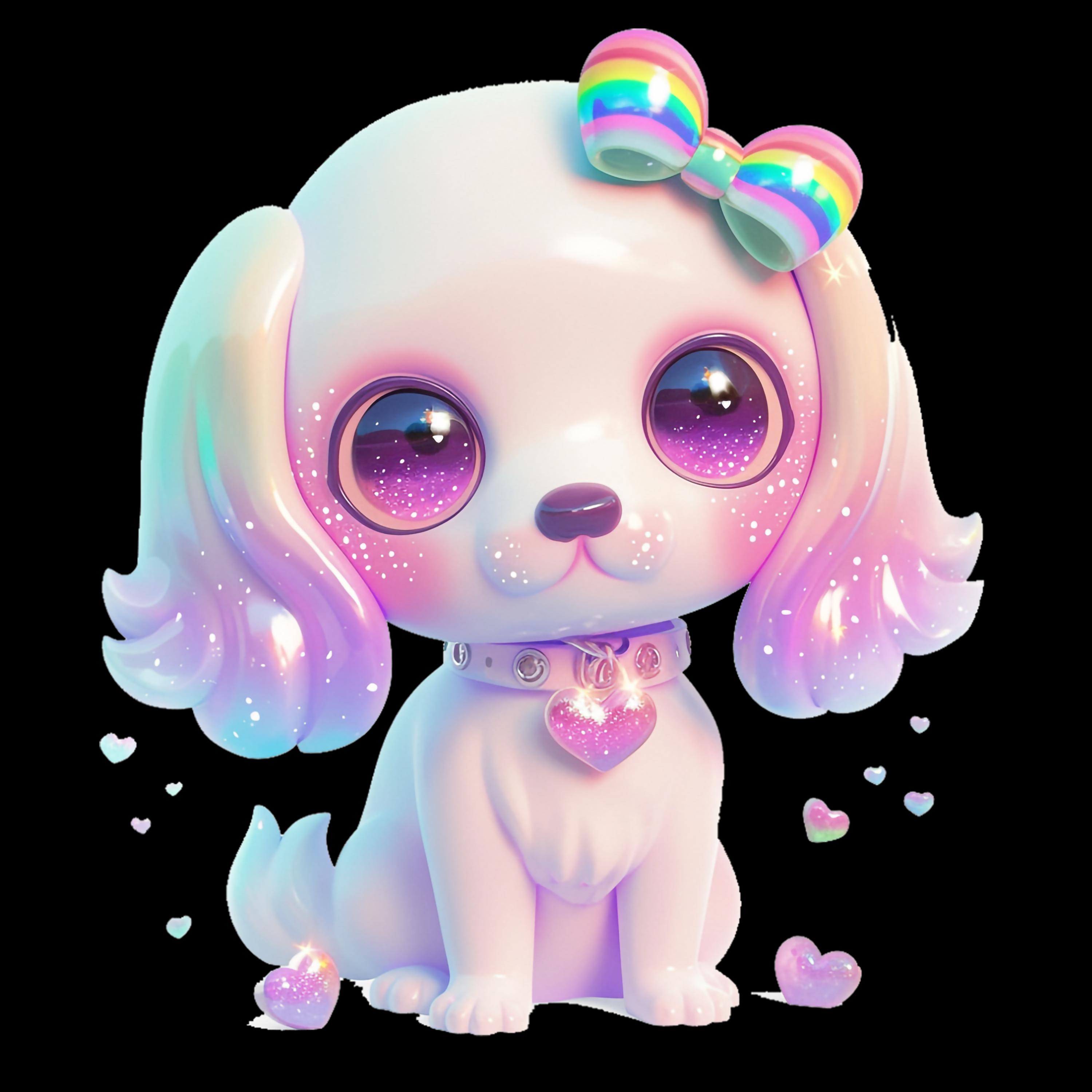 Chibi Dog PNG Clipart Bundle: Kawaii Puppy Graphics (digital Download ...