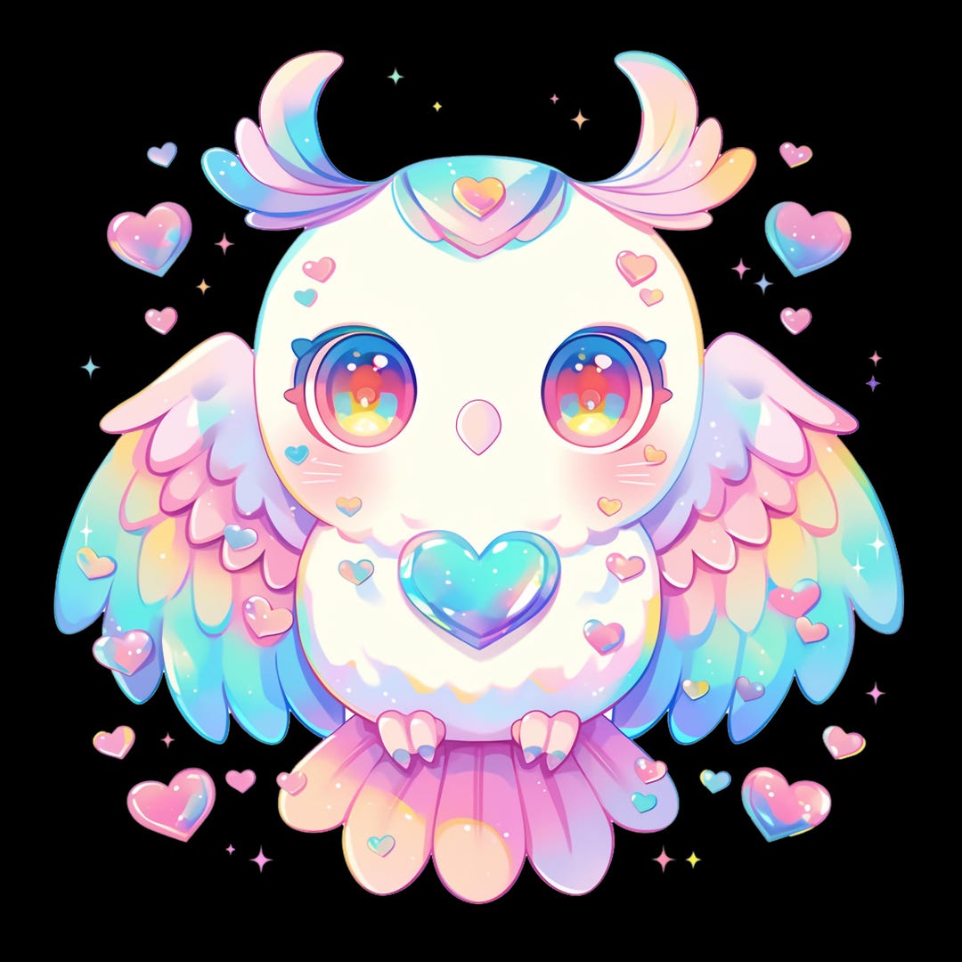 Chibi Phoenix PNG Clipart Bundle: Mythical Fire Bird Graphics ...