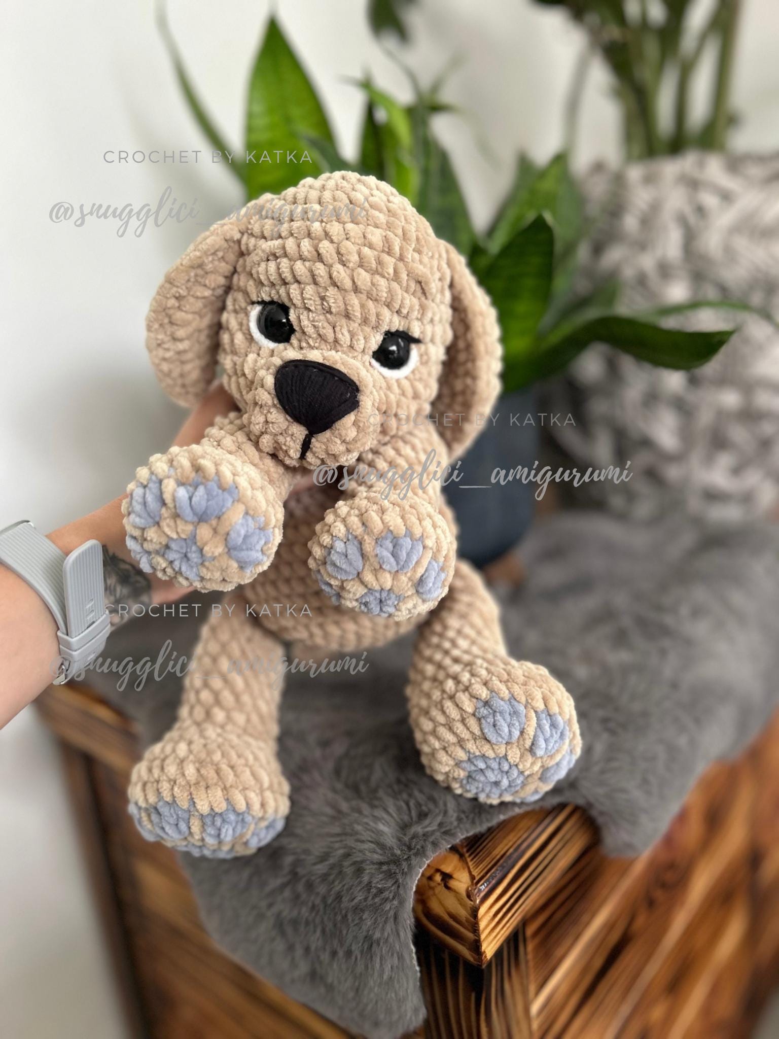 Crochet Labrador Puppy Pattern PDF | Amigurumi Dog Tutorial | Amigurumi ...