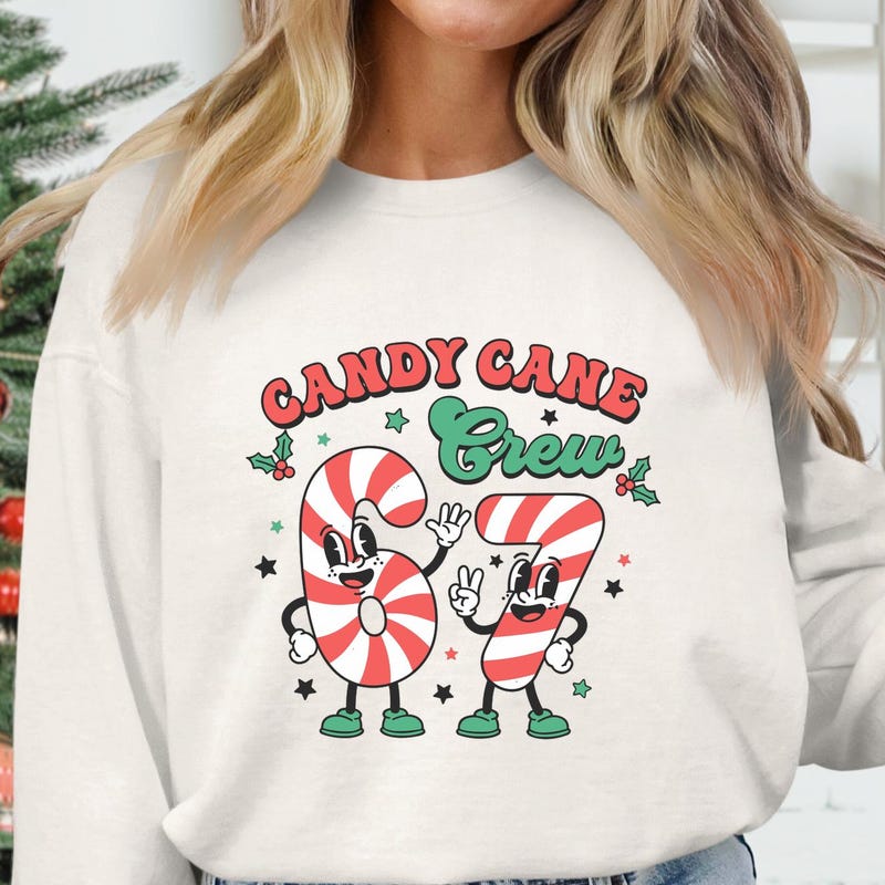 6 7 Candy Cane - Etsy