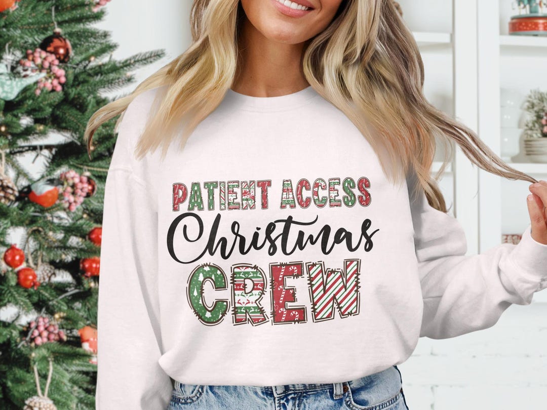 Patient Access Christmas Crew PNG: Funny Festive Healthcare (digital ...