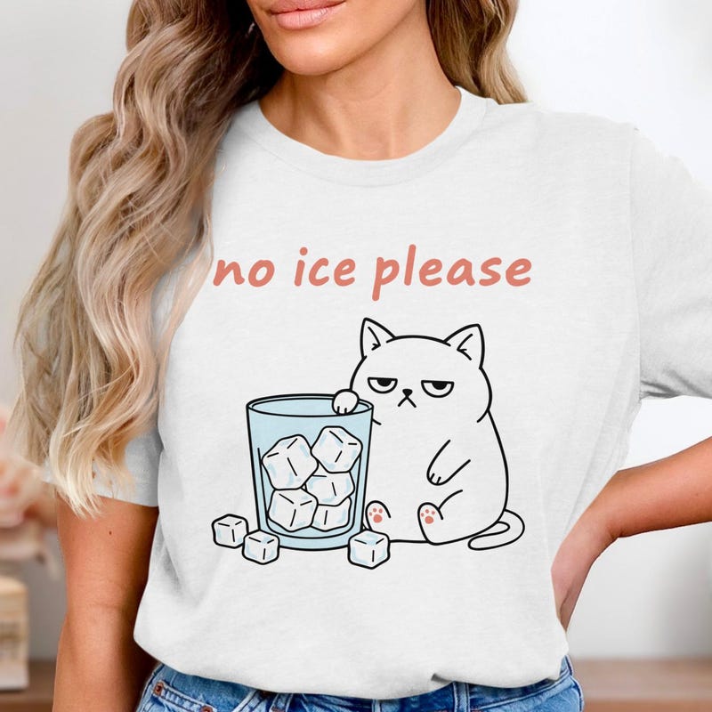 Melted Ice Sticker - Etsy