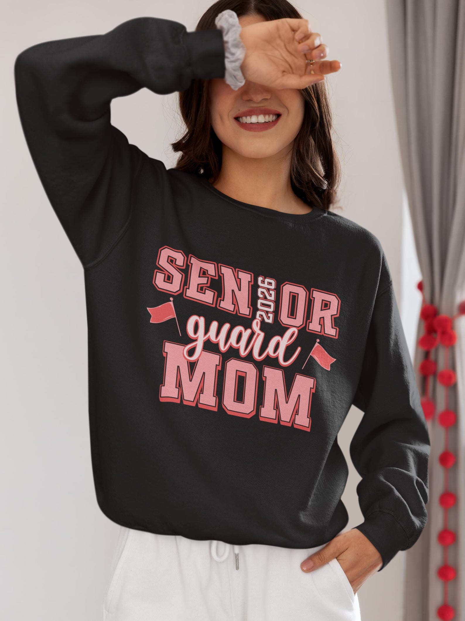 Senior Guard Mom 2026 SVG PNG, Color Guard Marching Band Design for ...