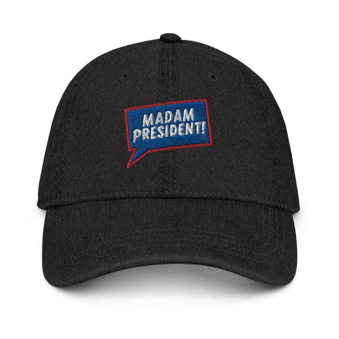 Kamala Harris Hat, Madam President Hat, Dad Hat, Election 2024, Kamala ...