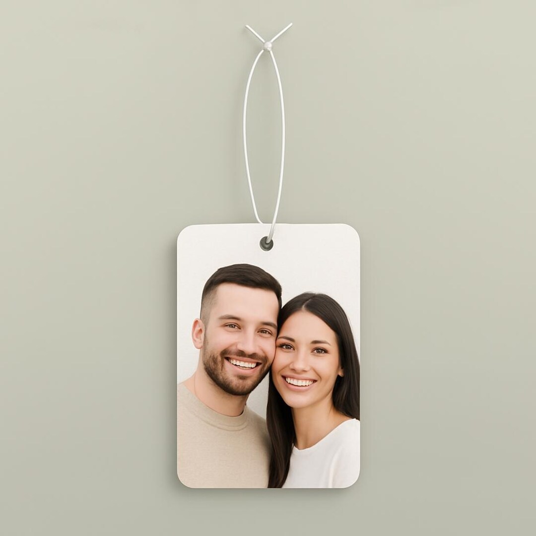 Custom Photo Gift Tag | Personalized Couple or Pet Tag | Printable ...