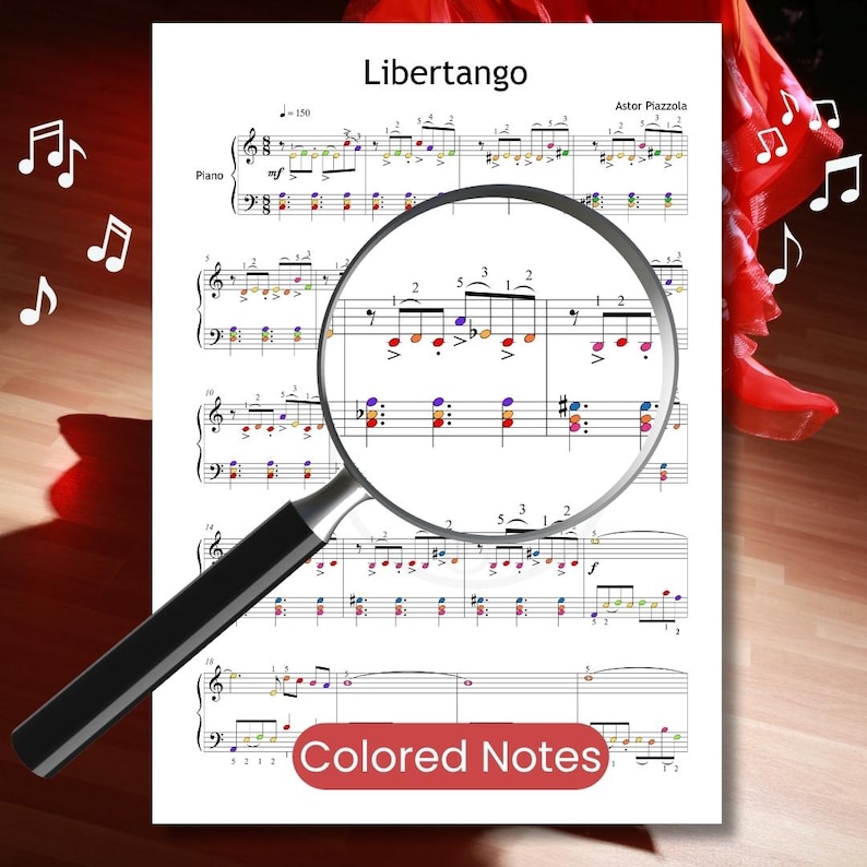 Libertango – Astor Piazzolla | Grade 5 Piano Sheet Music PDF With ...