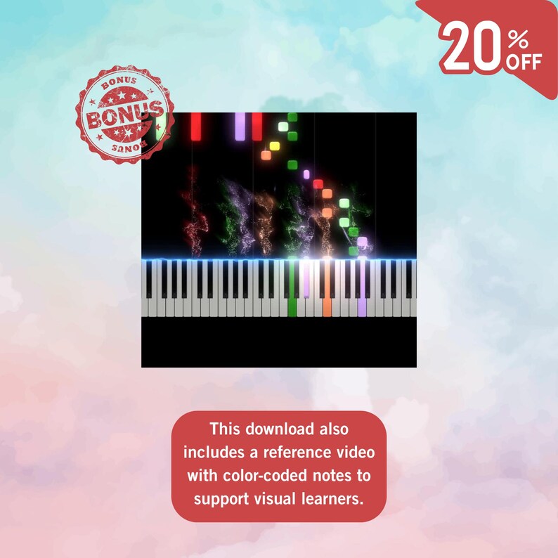 Falling – Yiruma Piano Sheet PDF | Grade 5 Teaching Resource With Color ...