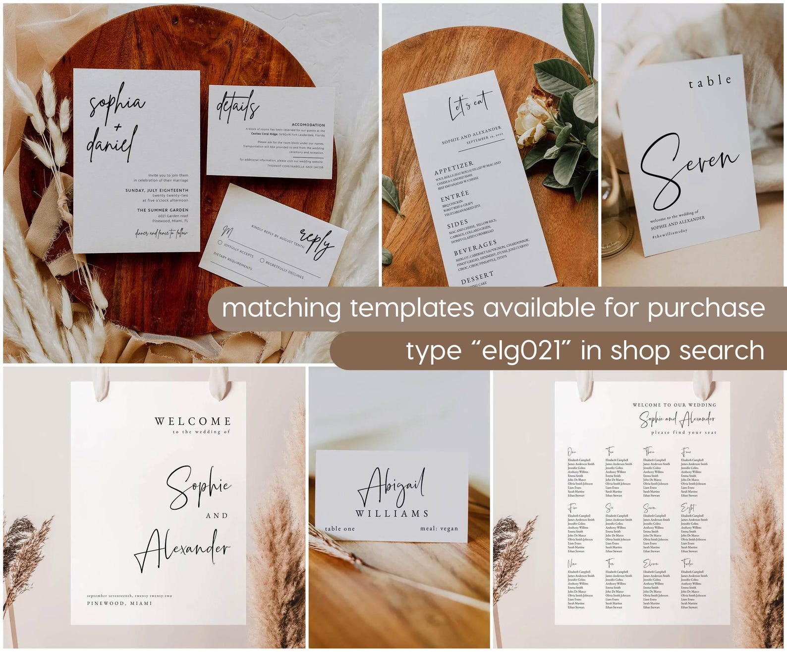 Wedding Dessert Bar Sign | Dessert Station Sign | Dessert Menu Template ...
