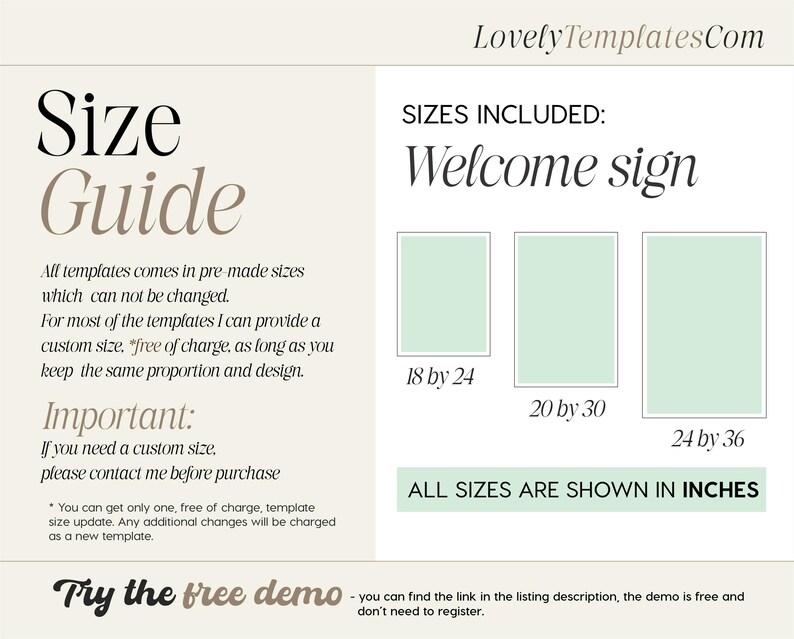 Watercolor Greenery Wedding Welcome Sign Template (digital Download) # ...