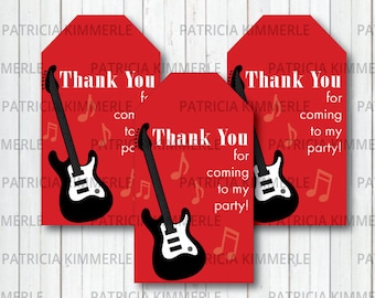 Rock star thank you | Etsy