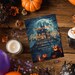Haunted House Halloween Invitation - Spooky Party Invite, Editable ...