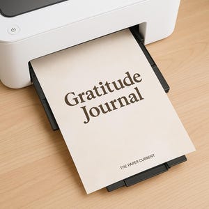 Gratitude Journal Printable PDF | 7-day Self-care Workbook | Daily ...