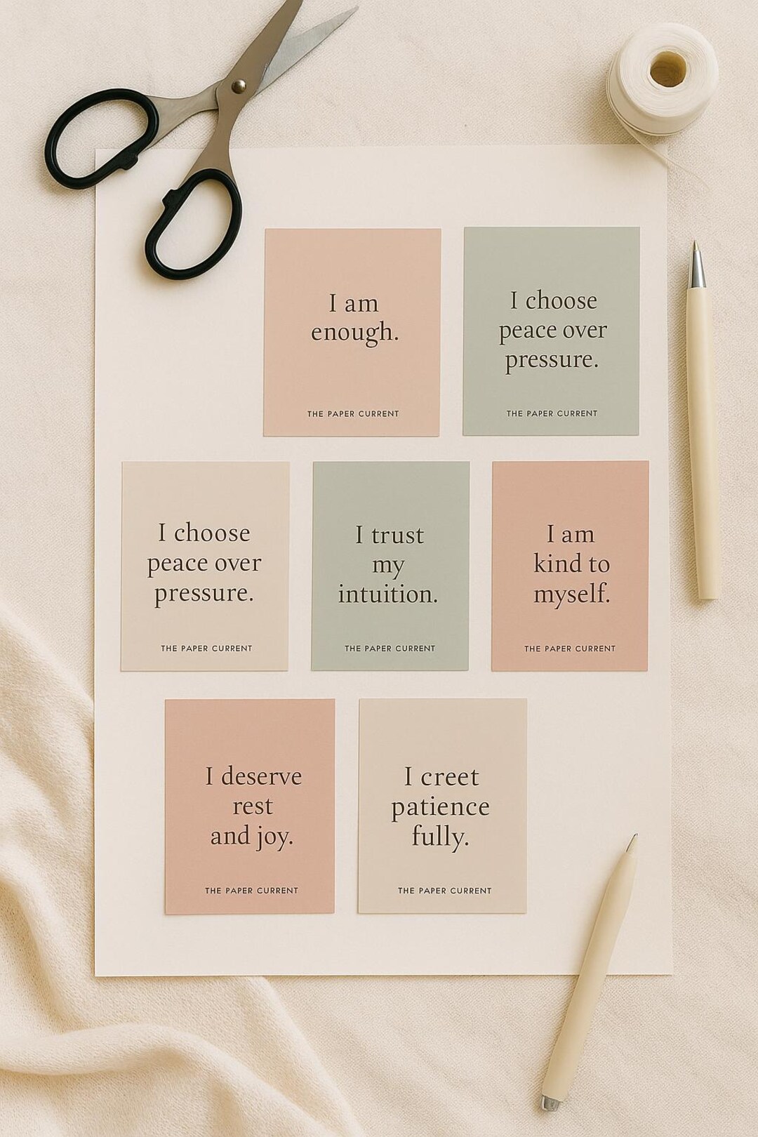 30 Printable Affirmation Cards for Women | Positive Self-love ...
