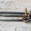 Heart in Hand Tie Clip - Etsy