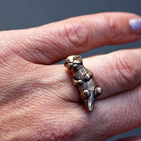 Otter Ring - Etsy
