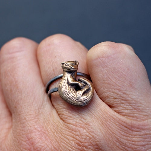 Ferret Ring Polecat - Etsy