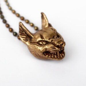 Wild Cat Necklace Lynx Caracal - Etsy