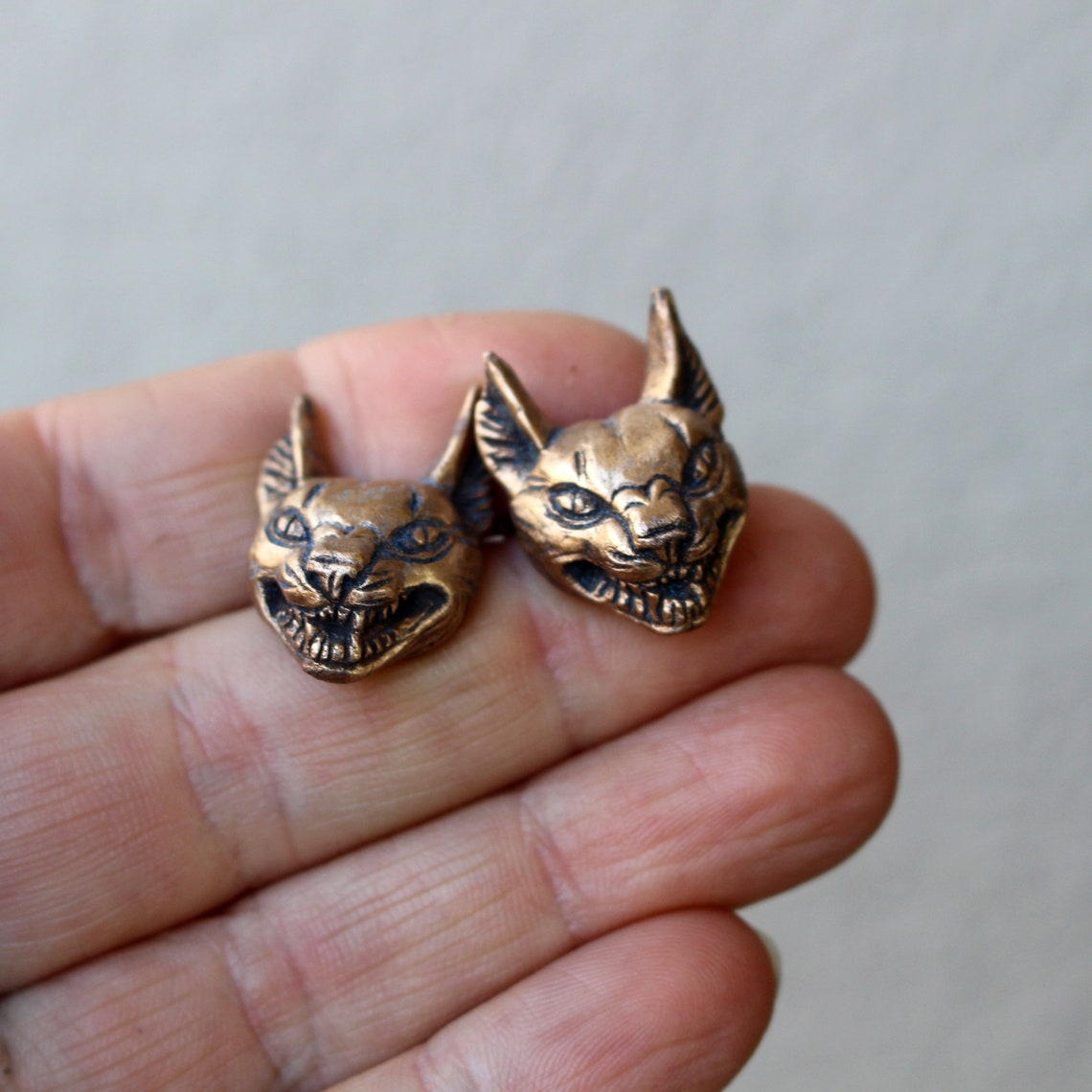 Wild Cat Lynx Caracal Cuff Links - Etsy