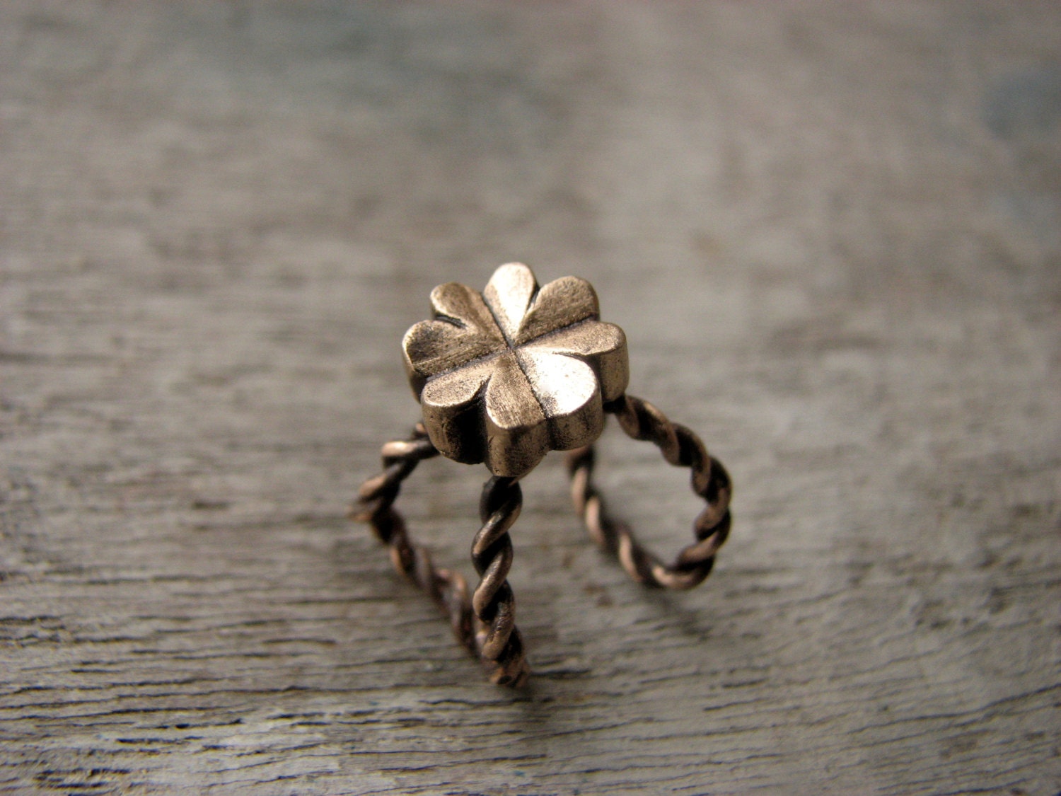 Lucky Clover Ear Cuff - Etsy
