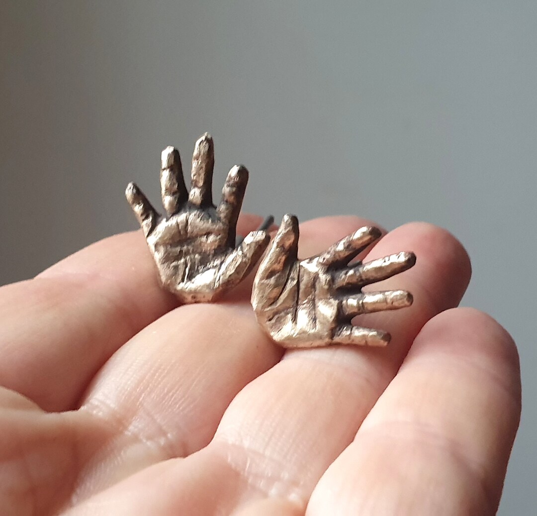 Miniature Hand Cuff Links - Etsy