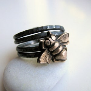 Mens Ring Bee Insect - Etsy