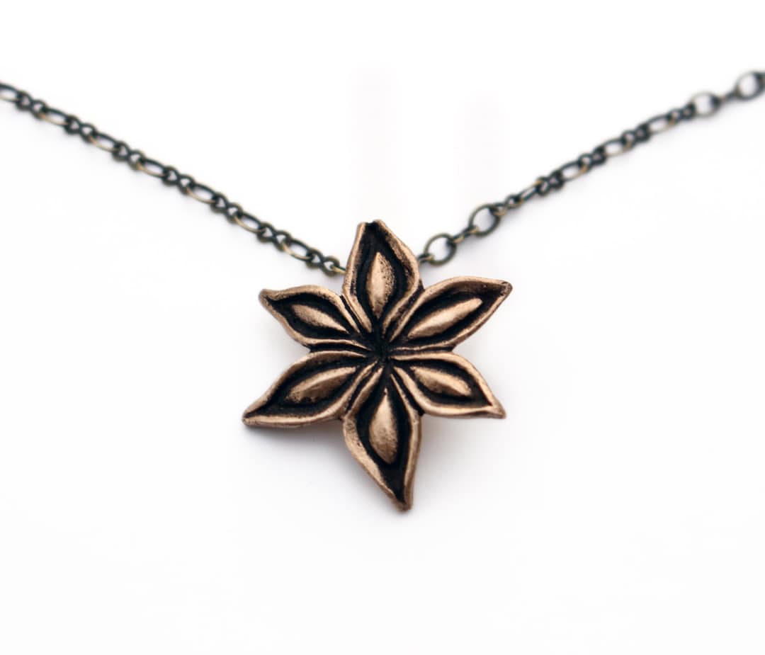 Star Anise Necklace - Etsy