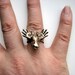 Moose Head Ring Surreal - Etsy